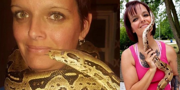 Laura, 36 ans, étranglée à mort par un python de 2 mètres 30 de long